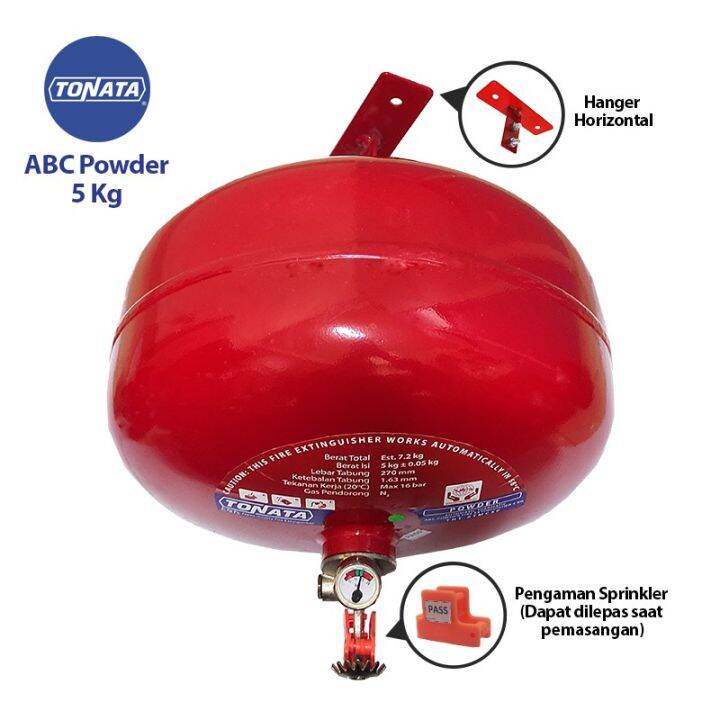 Automatic Thermatic Pemadam Api Otomatis / ABC Powder 5 kg Tonata ...