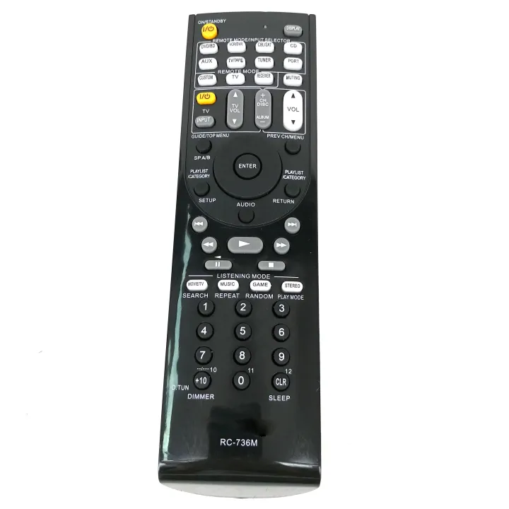 New RC-736M For ONKYO AV Receiver remote control HT-R570 HT-S5200 HT-S5200S HT-S6200 HT-S6200S ...