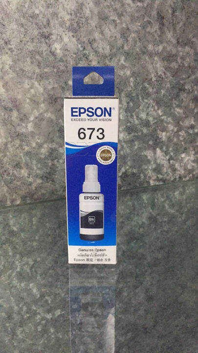 Epson T6731 Black Genuine Ink Bottle | Lazada PH