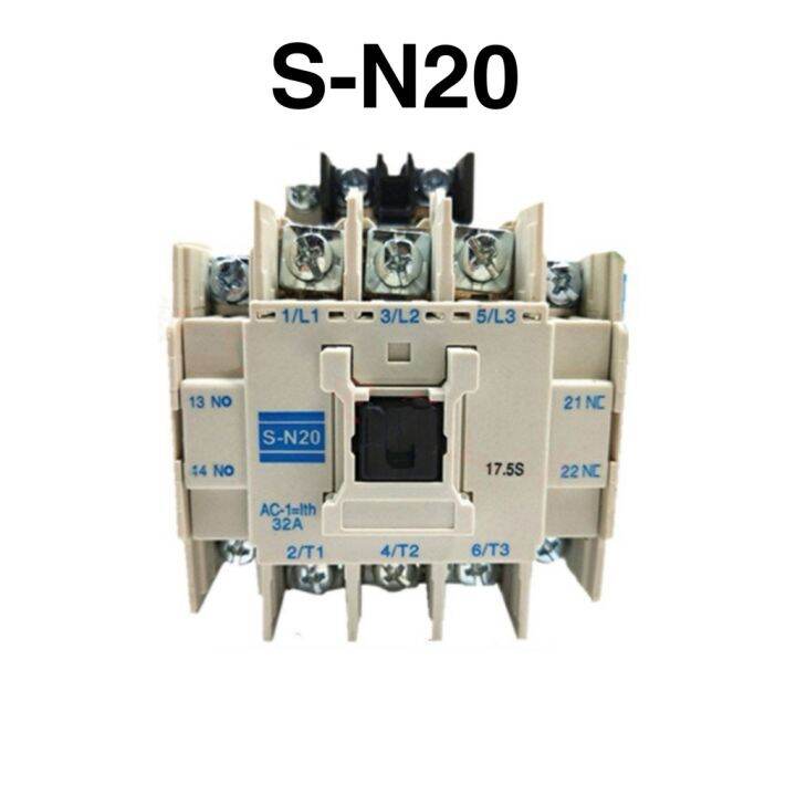 จากไทย แมกเนติก S-N20 Magnetic Contactor 220V 380V ส่งทุกวัน | Lazada.co.th