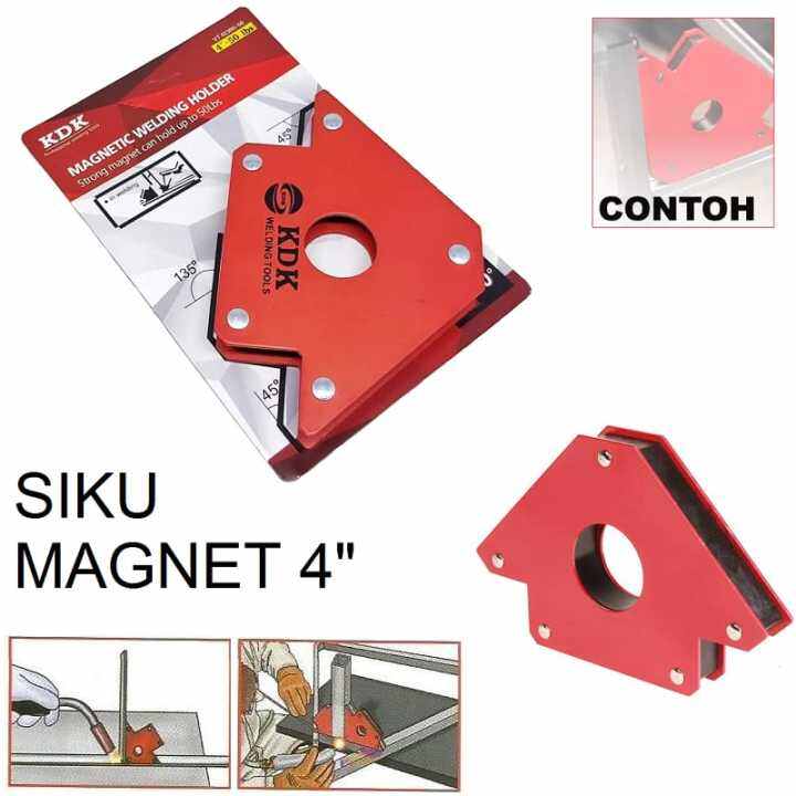 KDK Siku Magnet 4 Inch 50LB Siku Besi Las 50 LB 4In | Lazada Indonesia