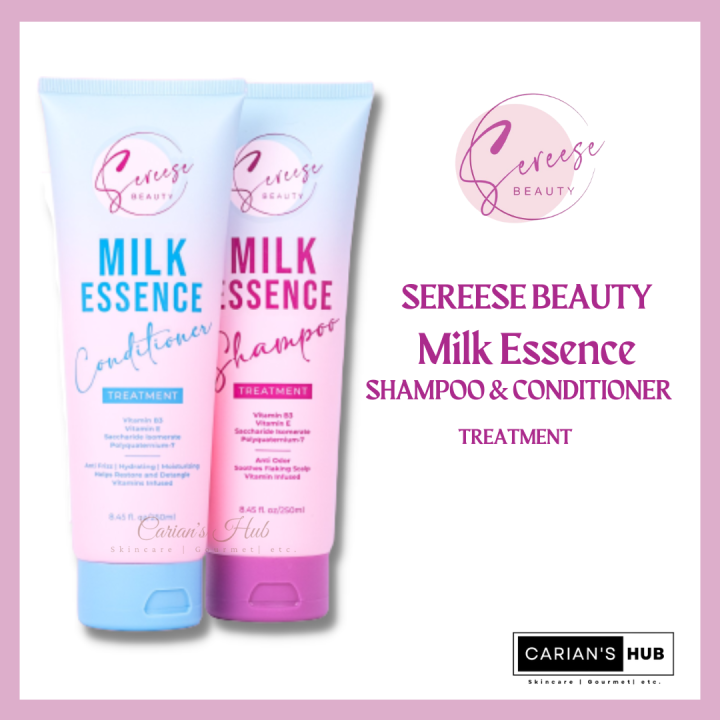 SEREESE BEAUTY - MILK ESSENCE SHAMPOO AND CONDITIONER | Lazada PH