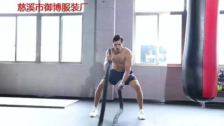 dhfj Crazy Muscle Men's กีฬากางเกงขาสั้นลำลองสองชั้นปลอมสองชิ้นวิ่ง ...