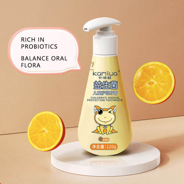 Probiotic Children's Toothpaste Fluoride-Free Anti-Tooth Decay Tooth ...