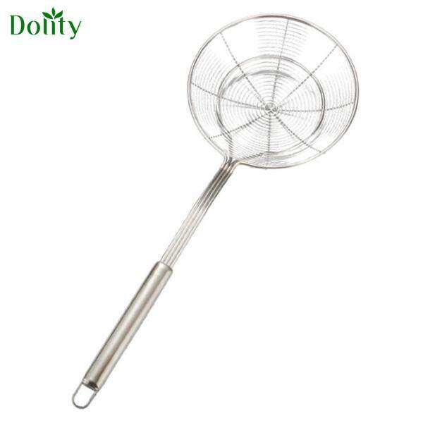 Dolity Stainless Steel Skimmer Chinese/Indian Strainer Ladle Frying ...