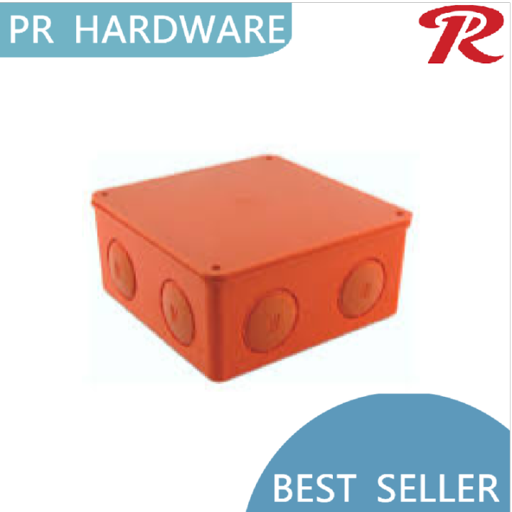 PVC SQURE BOX WITH COVER AND SCREW | Lazada PH