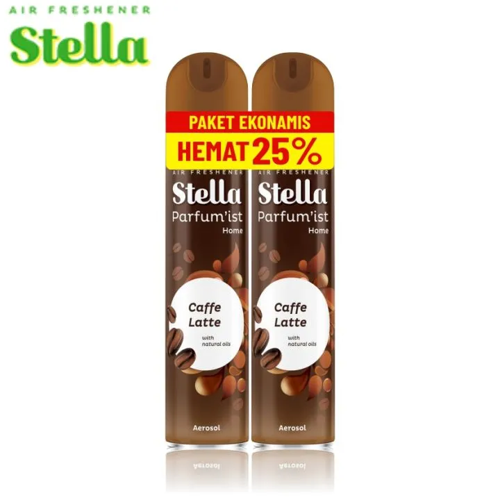 Stella Aerosol Parfumist Coffe Latte 400ml | Lazada Indonesia