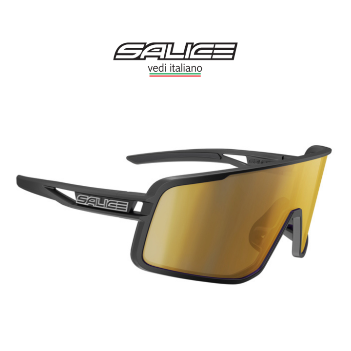 Salice 022 RWX Black Gold Cycling Sunglasses | Lazada PH