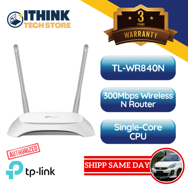 TL-WR840N | 300Mbps Wireless N Router | Lazada