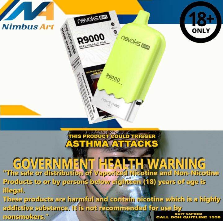 NEVOKS BAR R9000 Disposable Pod 750mAh | Lazada PH