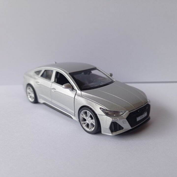 Diecast Audi RS7 Sportback Apolo 1:43 mainan diecast mobil koleksi ...