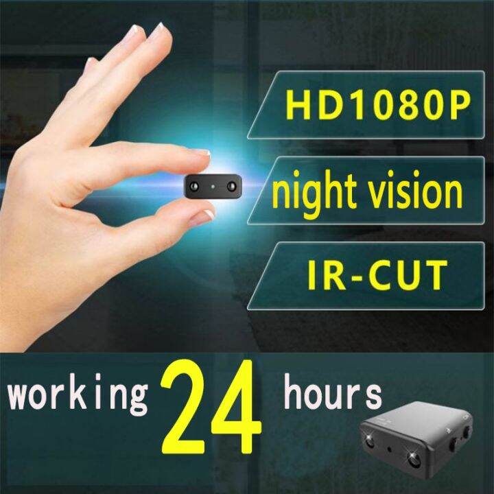 1080P Mini Portable Camera Full HD Camera Infrared Night Vision ...