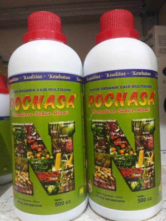 pupuk organik poc nasa kemasan 500 cc | Lazada Indonesia