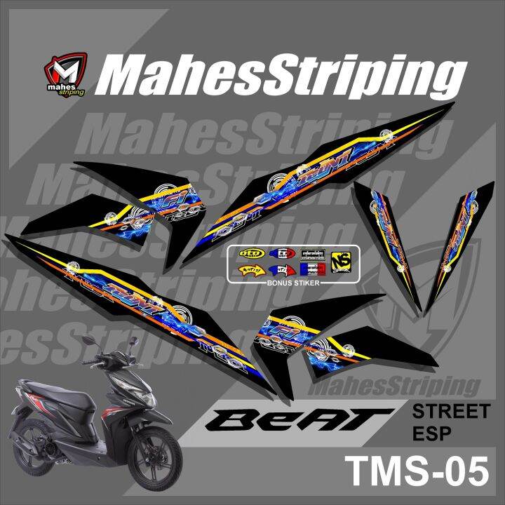 Sticker Striping Variasi Beat FI ESP / STREET ICON Thailand Thailook ...