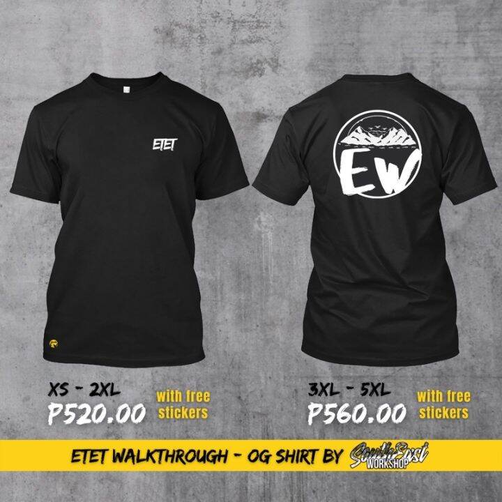 Etet Walkthrough OG Shirt | Lazada.co.th