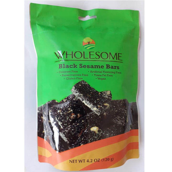 Wholesome Black Sesame Bar 120g | Lazada PH