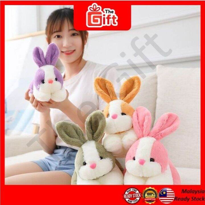 The Gift Soft Toy Stuffed Toy Plush Toy Cute Bunny Rabbit Soft Toys Pemainan Patung Arnab Viral ...