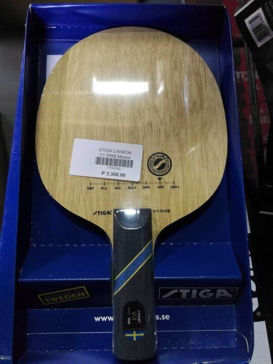 Stiga Carbon V1 WRB Table Tennis Racket / Blade | Lazada PH