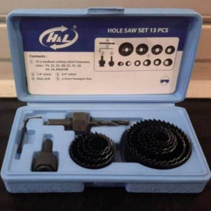 Mata Bor Pembolong pipa PVC Hidroponik Paralon Kayu Kualitas Terbaik H ...