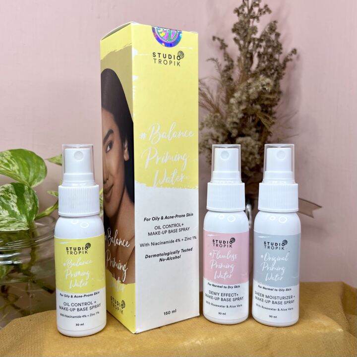 Studio Tropik Original | Balance | Flawless Priming Water | Rescue RX Antibacterial Face Mist ...