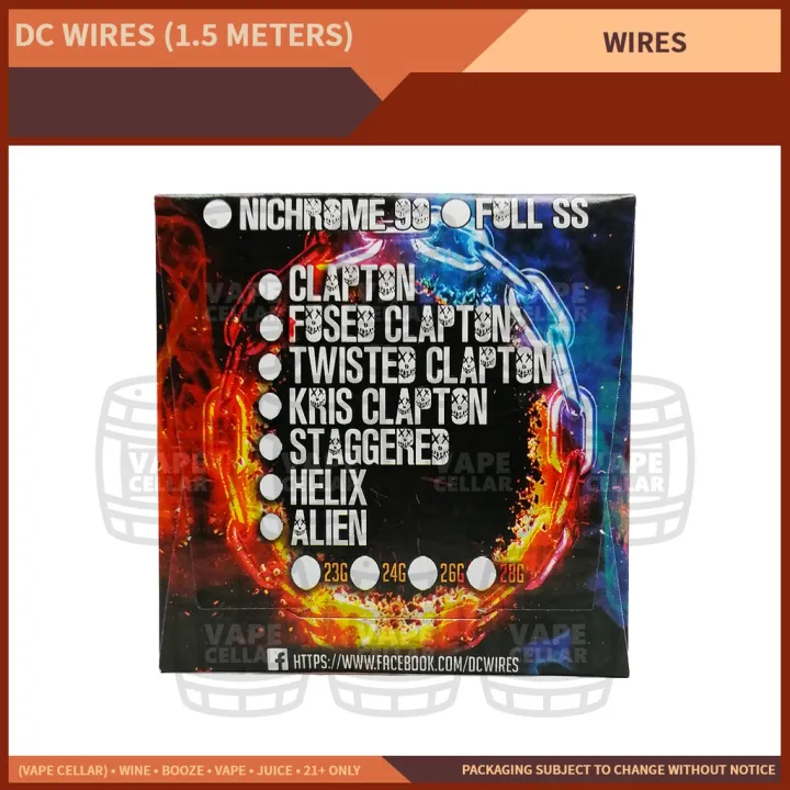 【Ready Stock】 DC Wires (Clapton, Fused Clapton, Alien) | Vape Repements ...
