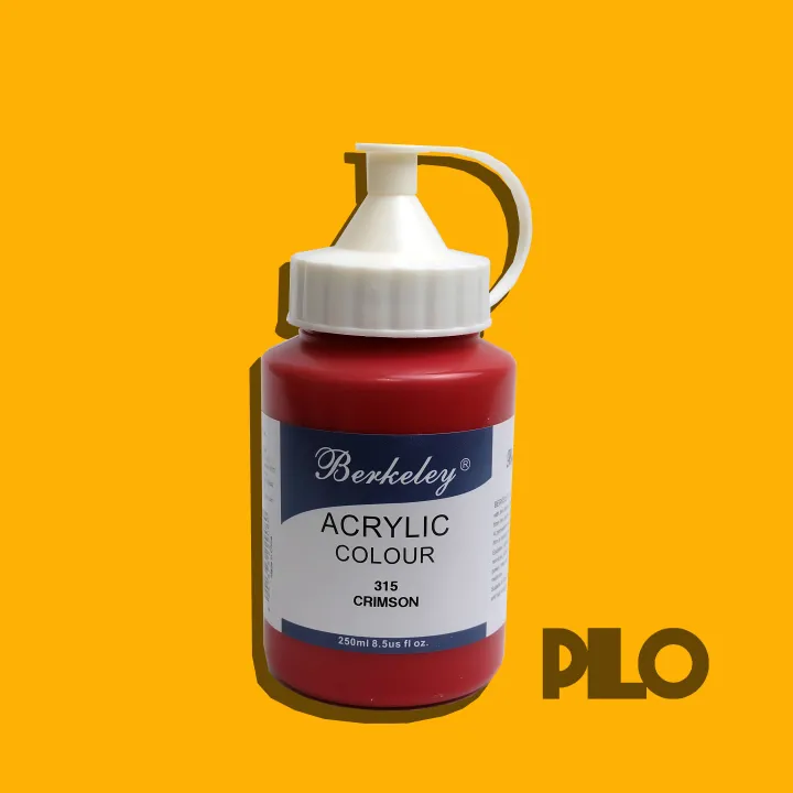 Berkeley Acrylic Paint Color (Crimson) 250 ml | Lazada PH