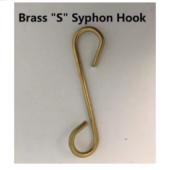 Solid Stainless Steel /Brass Hook For Low Level Cistern Toilet Flush ...
