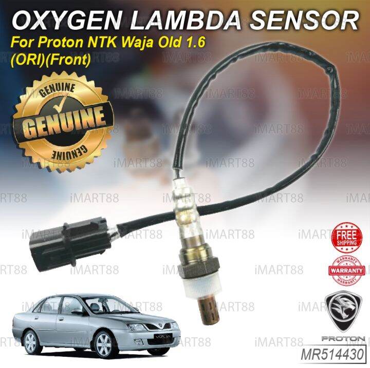 Original Proton Waja Old 1.6 Oxygen Lambda Sensor MR514430 NTK Japan Mitsubishi Lancer Rear ...