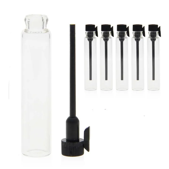 VERENA Glass 1ML/2ML Cosmetic Containers Liquid Fragrance Empty Pump ...