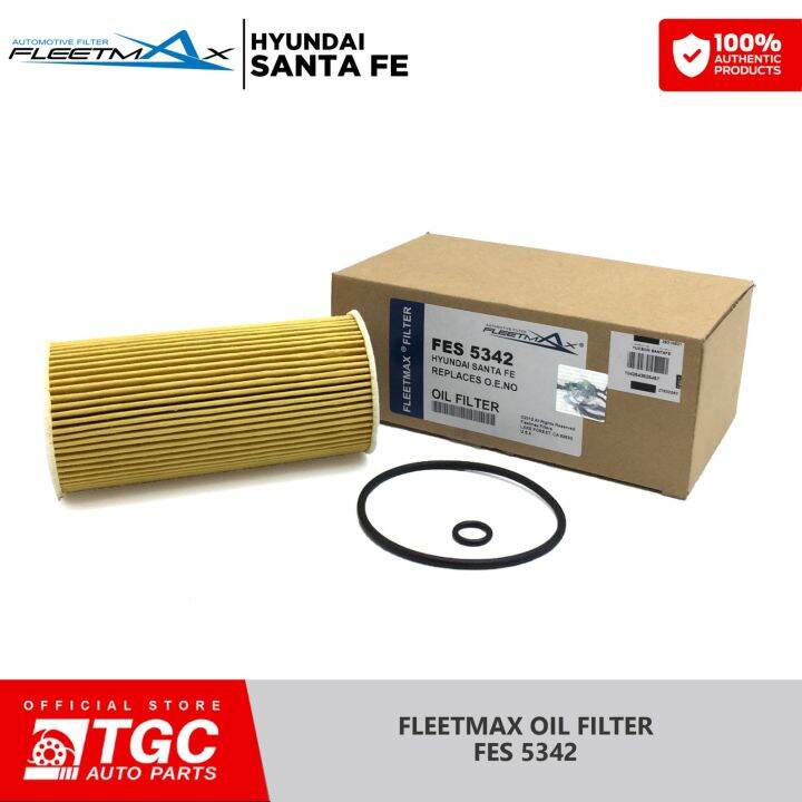 Fleetmax Oil Filter Hyundai Tucson Santa Fe 10-16 Kia Sorento Dsl 12-16 ...
