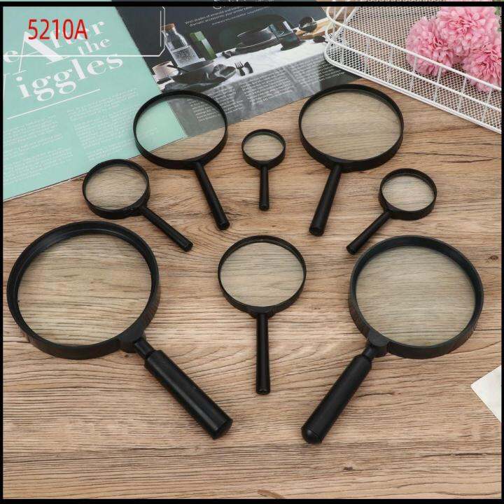 5210A พลาสติกครับ กระเป๋าขนาดเล็ก 40/50/60/75/90/100/110/130มม เครื่องมือการศึกษา เลนส์กระจกอ่าน ...