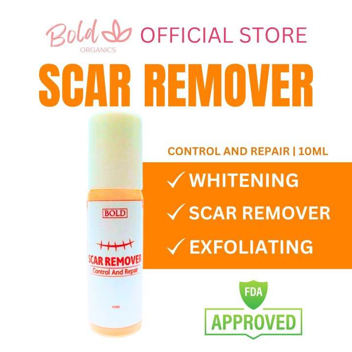 BOLD ORGANICS SCAR REMOVER 10ML | CONTROL AND REPAIR | LIGHTEN SCARS ...