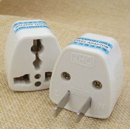American Standard Socket Double Flat Converter Socket Two-Pin To Three ...