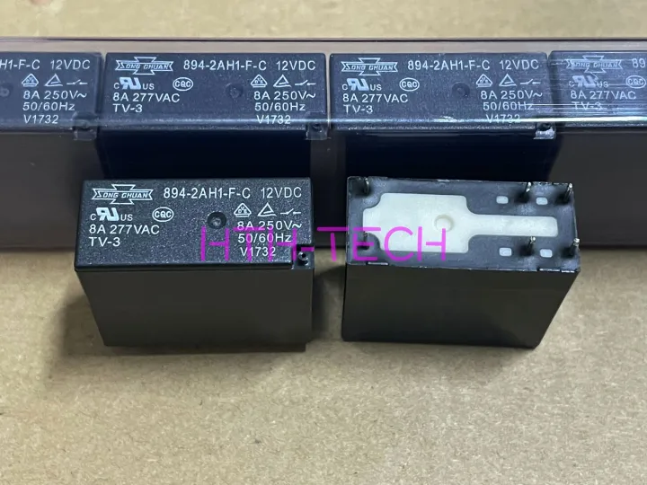 894-2ah1-F-C 894-2ch1-F-C 12vdc Power Relay 8a 250vac 6/8 Pins | Lazada PH