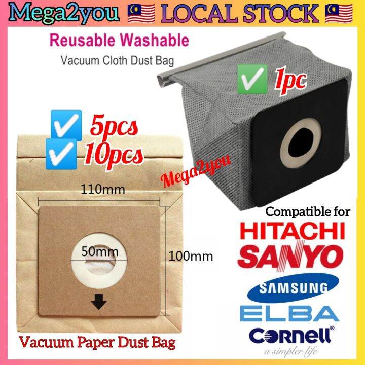 🔥LOCAL SELLER🔥 Compatible Hitachi Sanyo Samsung Elba Cornell Vacuum ...