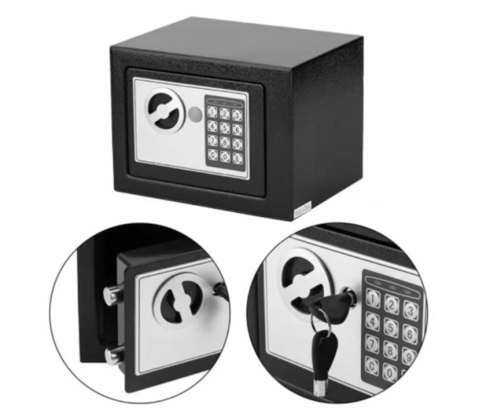 Brankas Besi Brangkas Mini Merk TAFFWARE Cocok untuk Penyimpanan UANG SERTIFIKAT PERHIASAN ...