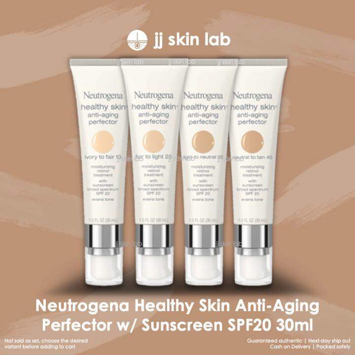 NEW Neutrogena Healthy Skin Anti-Aging Perfector Moisturizing Retinol ...