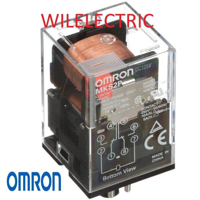 OMRON RELAY RILEI MKS2P / MKS 2P 220VAC / 220 V AC ORIGINAL | Lazada Indonesia