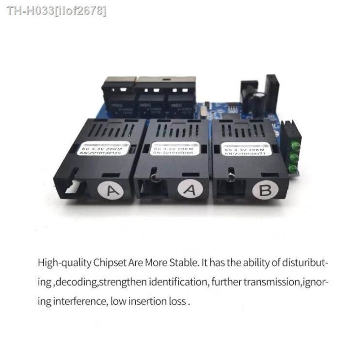 placa metro switch Ethernet fibra 100M PCBA Board Optic Media Converter ...