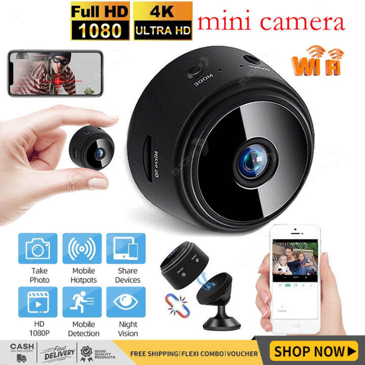 A9 Mini Camera WiFi Camera 1080p HD Night Version Micro Voice Recorder ...
