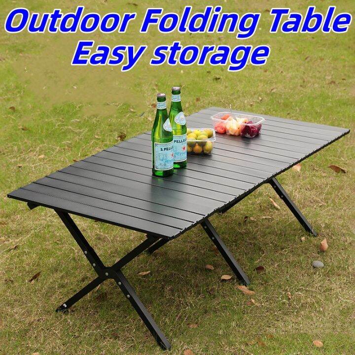 Portable table Folding table wood Strong bearing capacity and durable ...