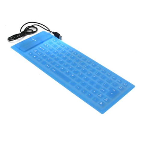 Foldable Flexible Keyboard Waterproof USB Keyboard | Lazada PH