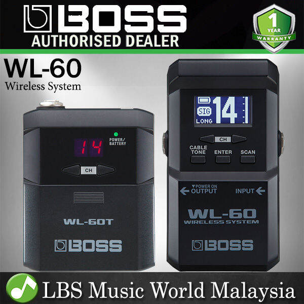 Boss WL-60 Guitar Wireless System (WL60) | Lazada