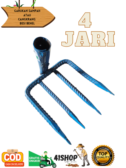 Garukan Sampah Cangkrang Besi Tanpa Gagang | Lazada Indonesia