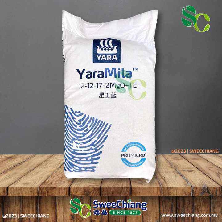 YaraMila 12-12-17-2MgO+TE 50kg (Granular fertilizer / Baja biji subur ...