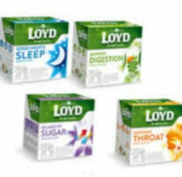 Loyd Herbal Infusion Tea 20 Tea Bags in 4 variants | Lazada PH