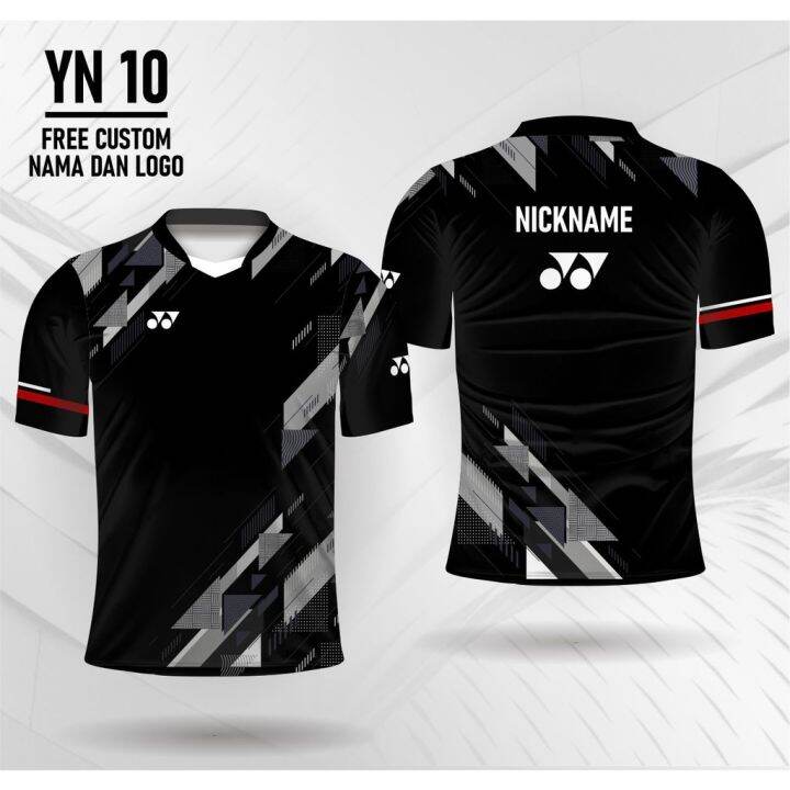 Badminton T SHIRT Latest YONEX Badminton T SHIRT Custom name and logo ...