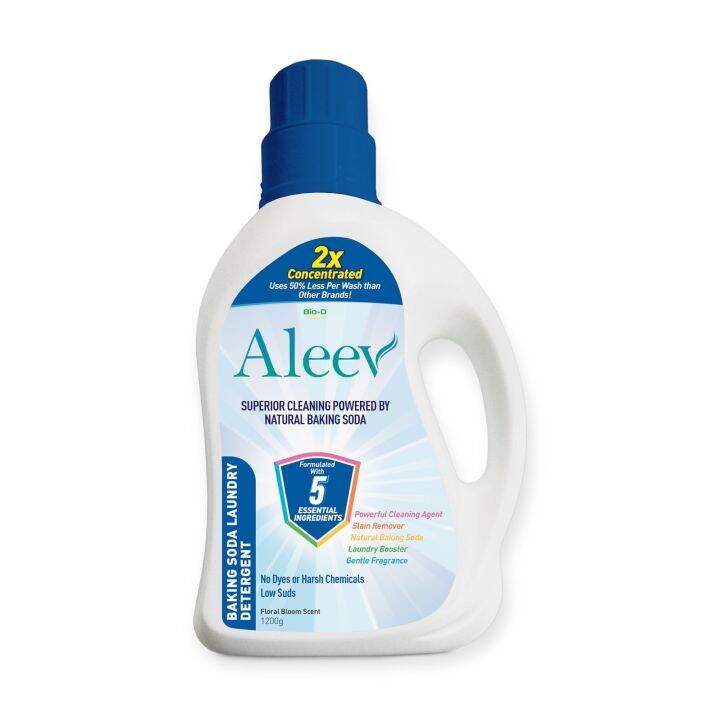 Aleev Baking Soda Laundry Detergent 1200g | Lazada