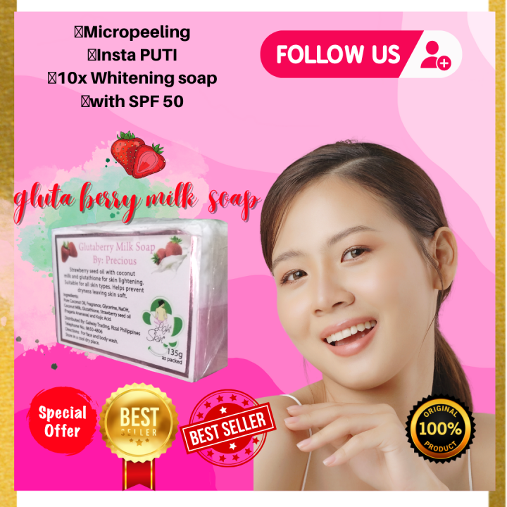 Glutaberry Bleaching Soap / Himalayan Soap / Magic Gloves / glutaberry ...