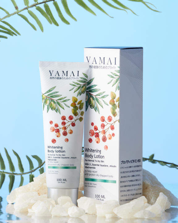 YAMAI Whitening Body Lotion ยามาย ไวท์เทนนิ่ง บอดี้้ โลชั่น 100ML/15ML ...